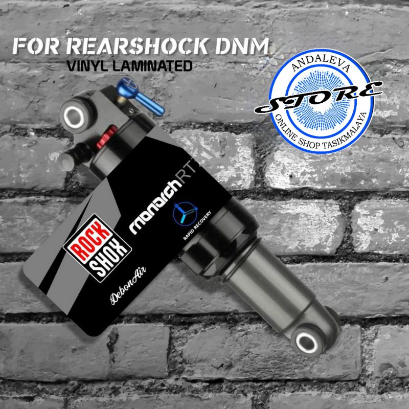 Bicycle Shocx Rockshokx Rear Shock Sticker Decal / Bicycle Rockshokx ...