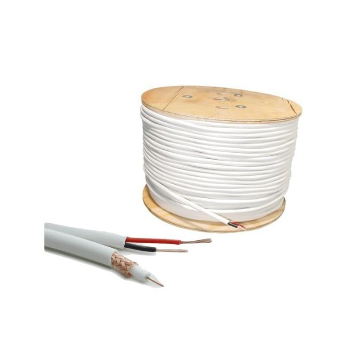 Coaxial Cable RG59 100m For CCTV Camera Siamese Cable | Shopee Philippines