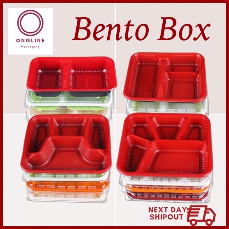 Bento Box | Lunch Pack Food Box | High Quality | Makapal | Shopee ...
