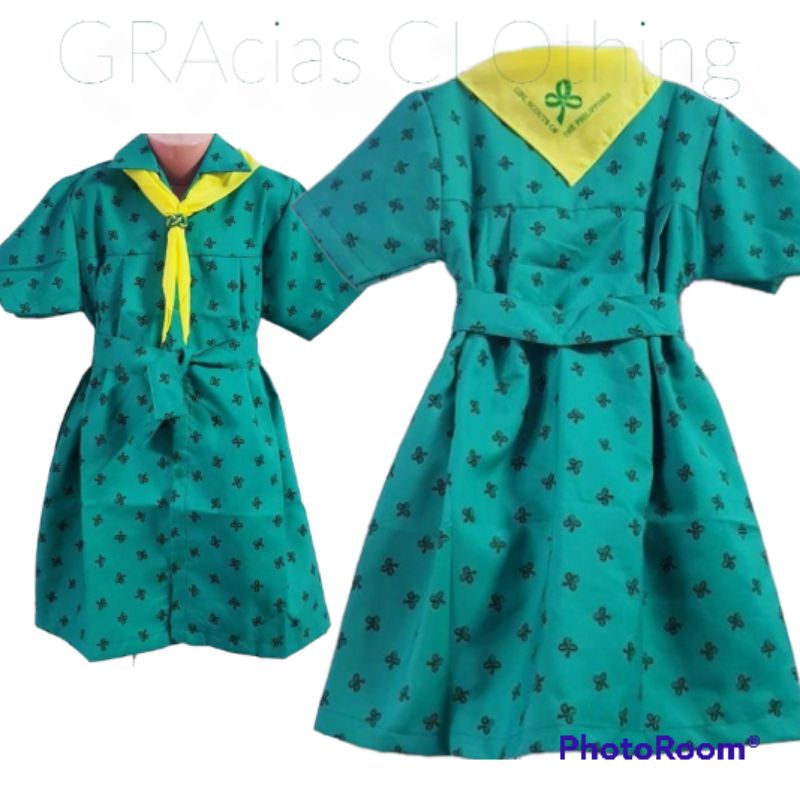 GSP DRESS SET KINDER TO GRADE 6 / start scout/ junior set | Shopee ...