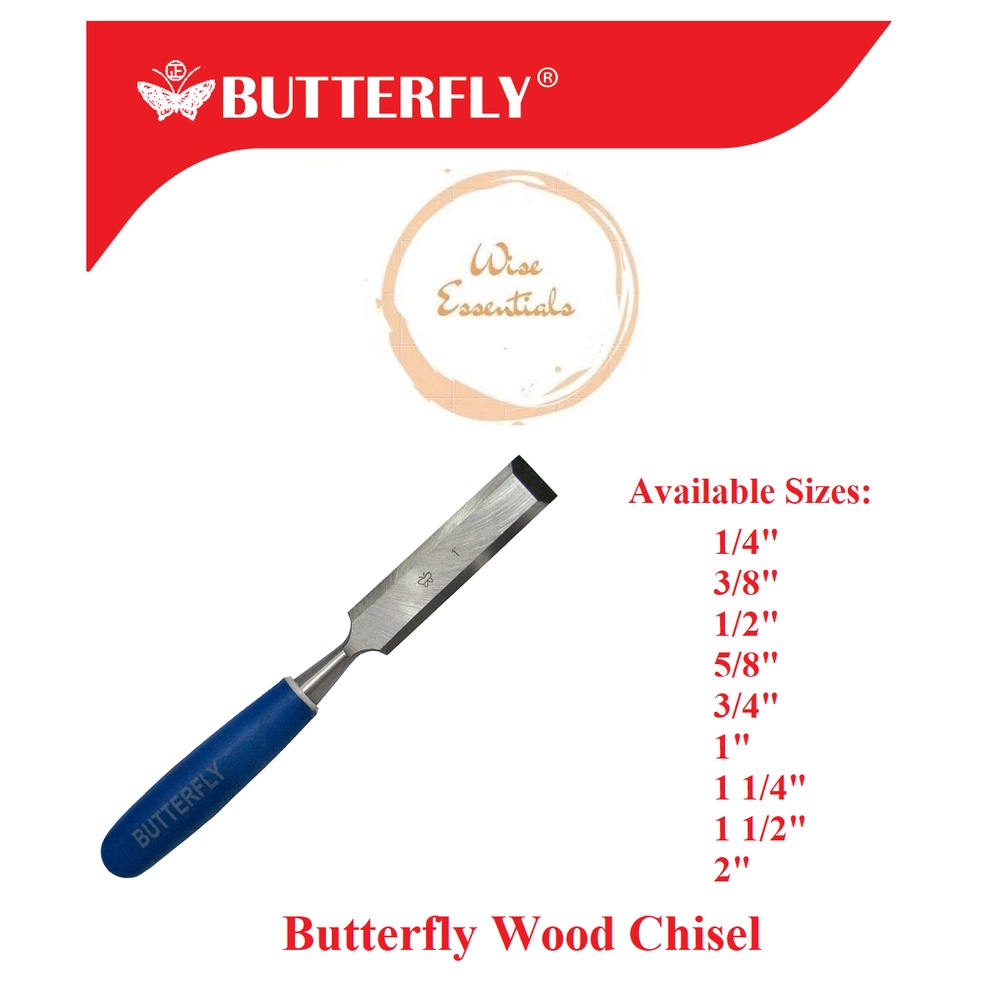 BUTTERFLY Wood Chisel | Shopee Philippines