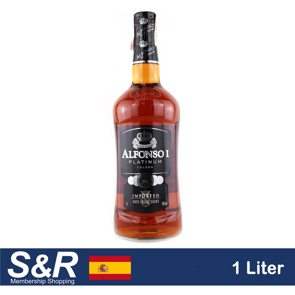 Alfonso I Platinum Solera Brandy 1L | Shopee Philippines