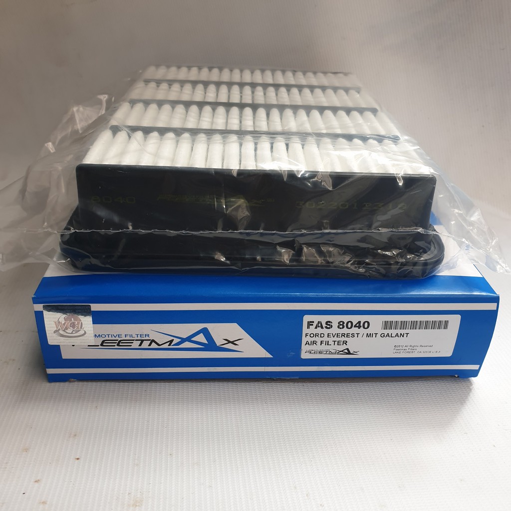 Fleetmax Air Filter FAS8040 Ford Ranger/Everest 1999-2006 | Shopee ...