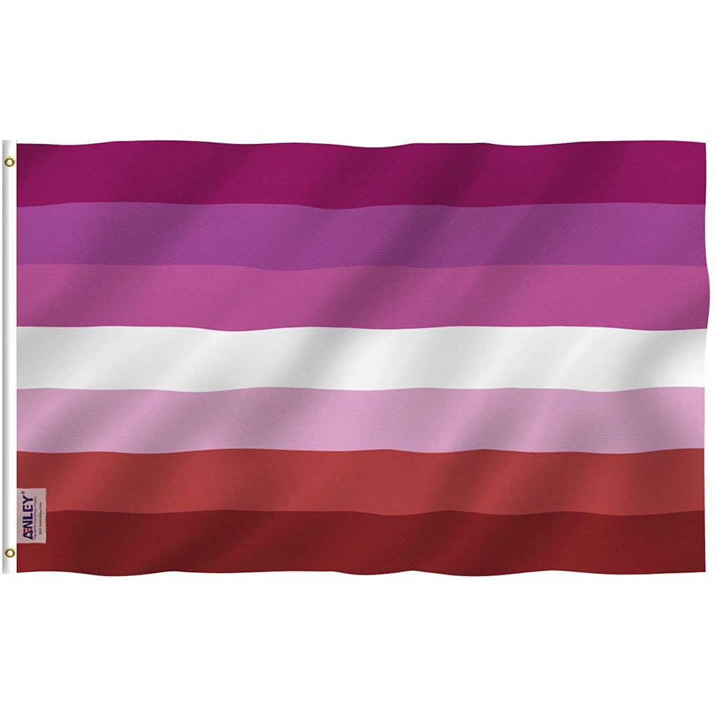 Anley 3x5 feet Lesbian Pride Flag | Shopee Philippines