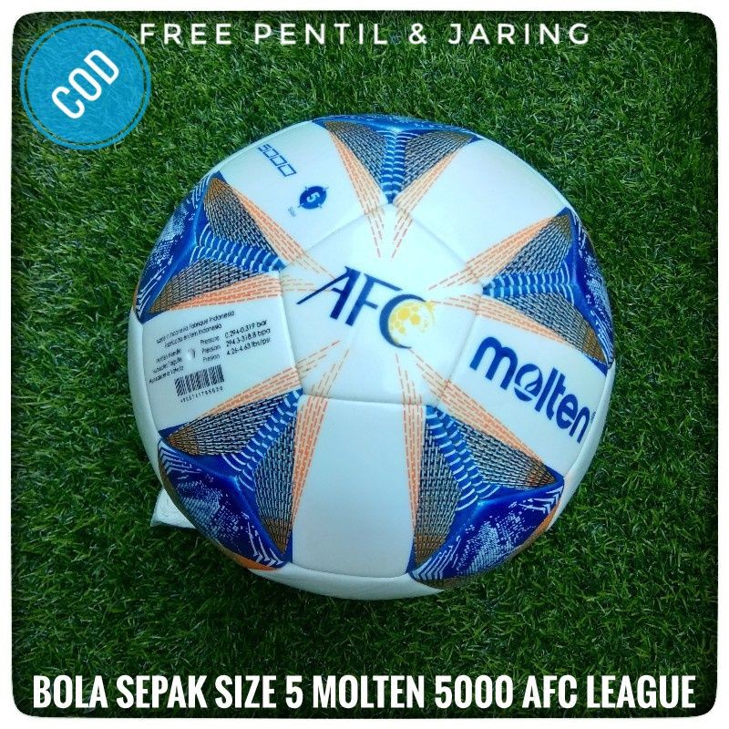 Football Size 5 Molten 5000 | Molten AFC Official Football | Molten Foot Ball | Shopee Philippines