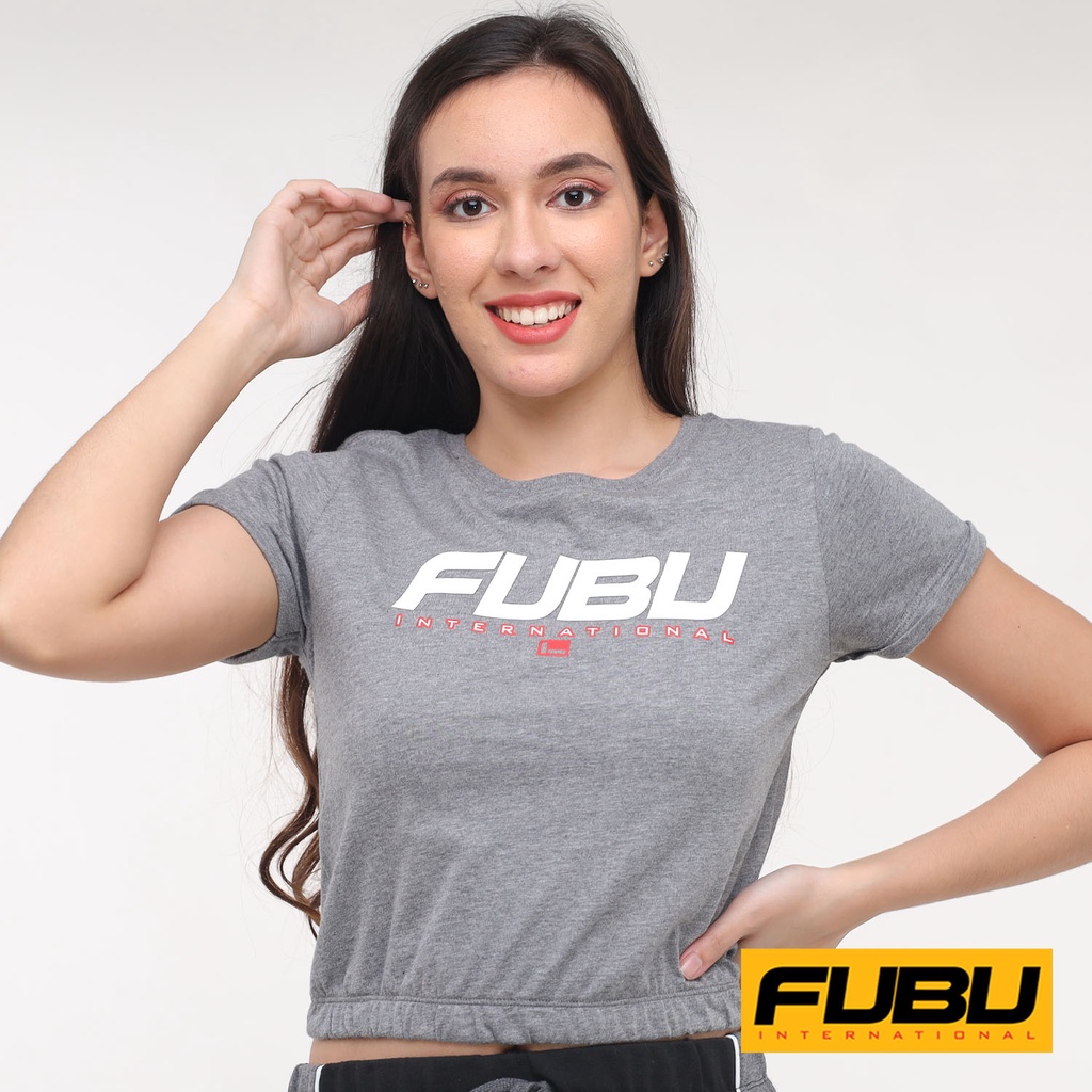 Fubu Girls Crop Top QGT23-0011 (Dk.H.Gray) | Shopee Philippines
