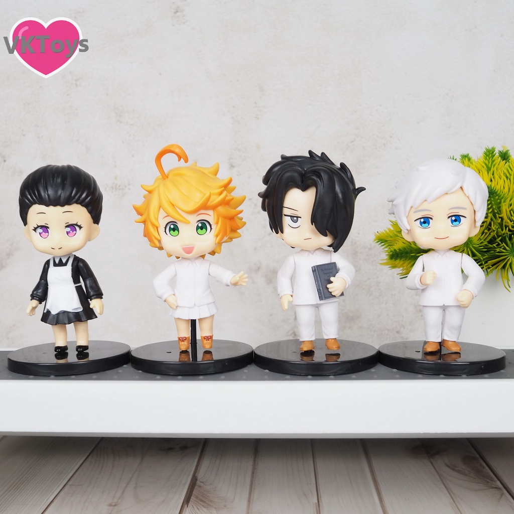 The Promised Neverland Model [Neverland] (Set) Comes In 4 Types 9-10 cm ...