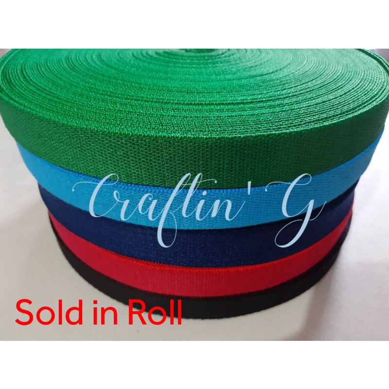 Cotton Strap or Webbing sold in roll | Shopee Philippines