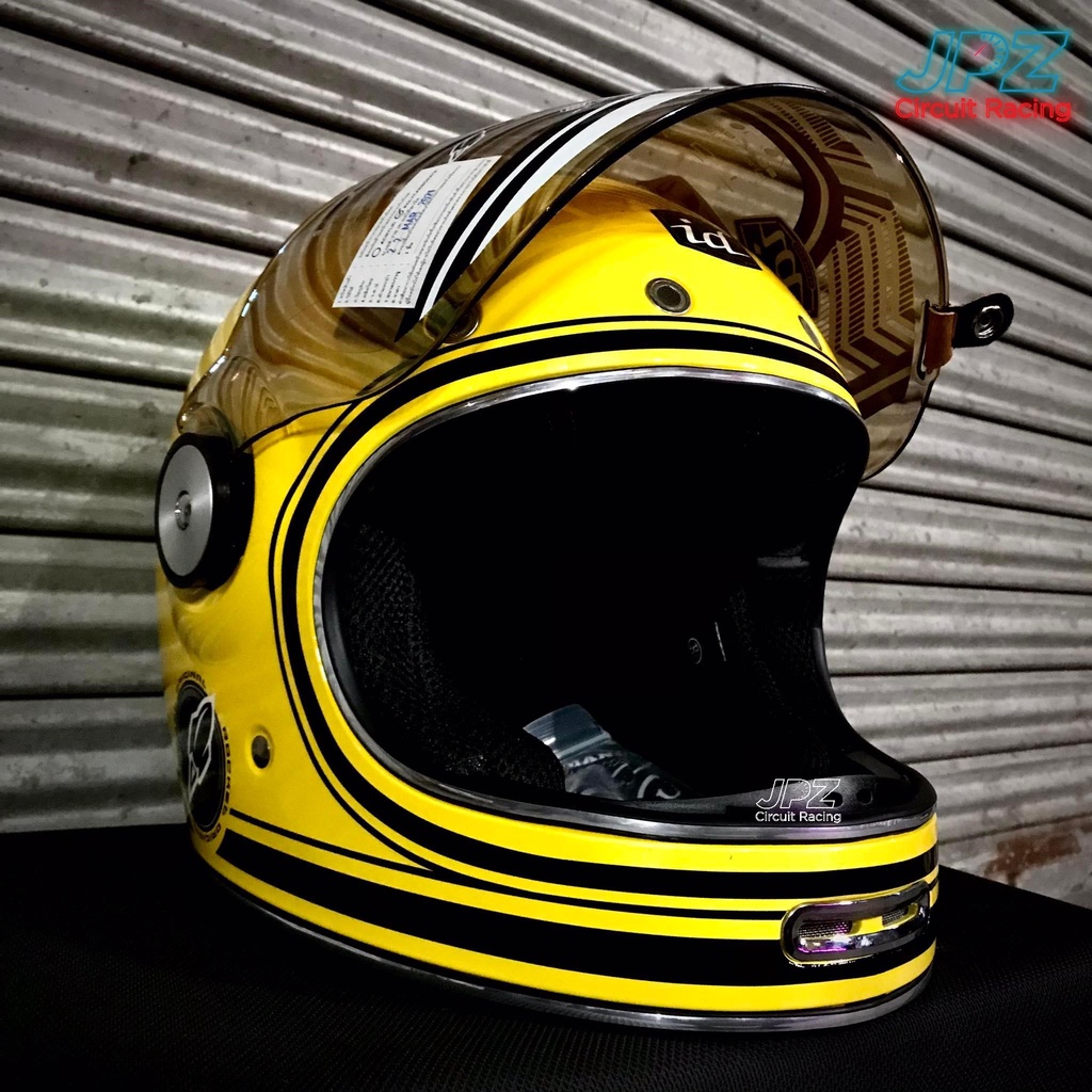 ID ROCKET HELMET VINTAGE CLASSIC YELLOW SMALL | Shopee Philippines