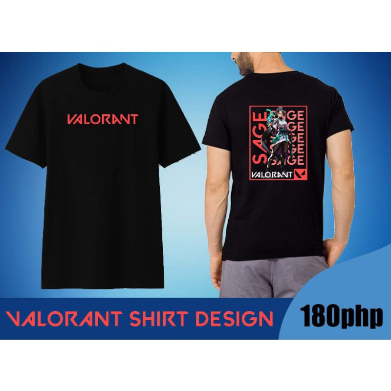 Valorant Characters T Shirt Design | Shopee Philippines
