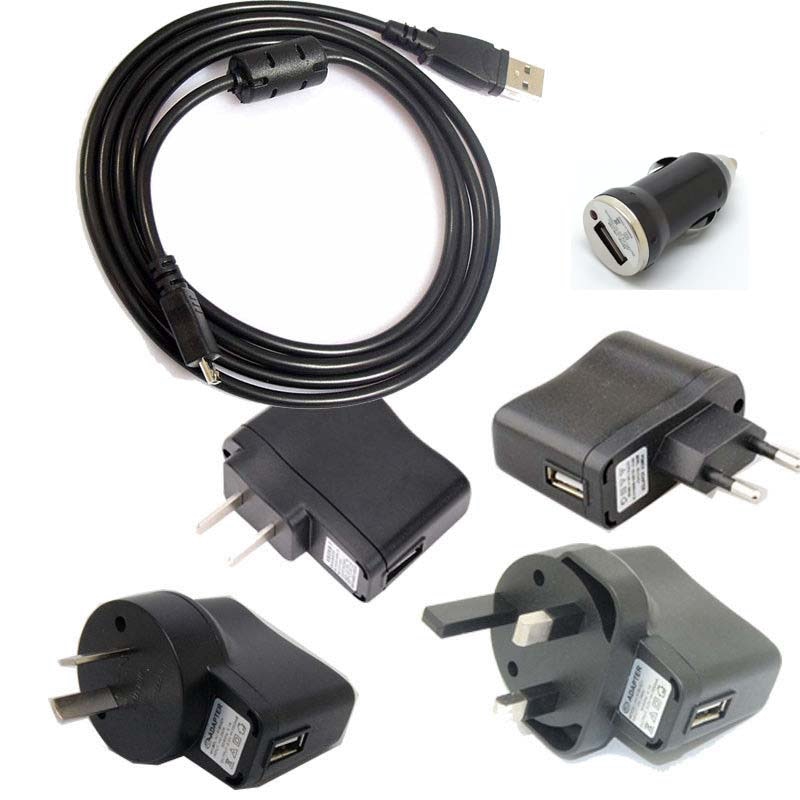 USB WALL Power Adapter Camera Battery Charger+PC Cable for Nikon ...