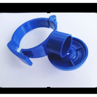 PVC Pipe hook Clamp with Support Bracket (SET) (5pcs) (Blue) | Shopee ...
