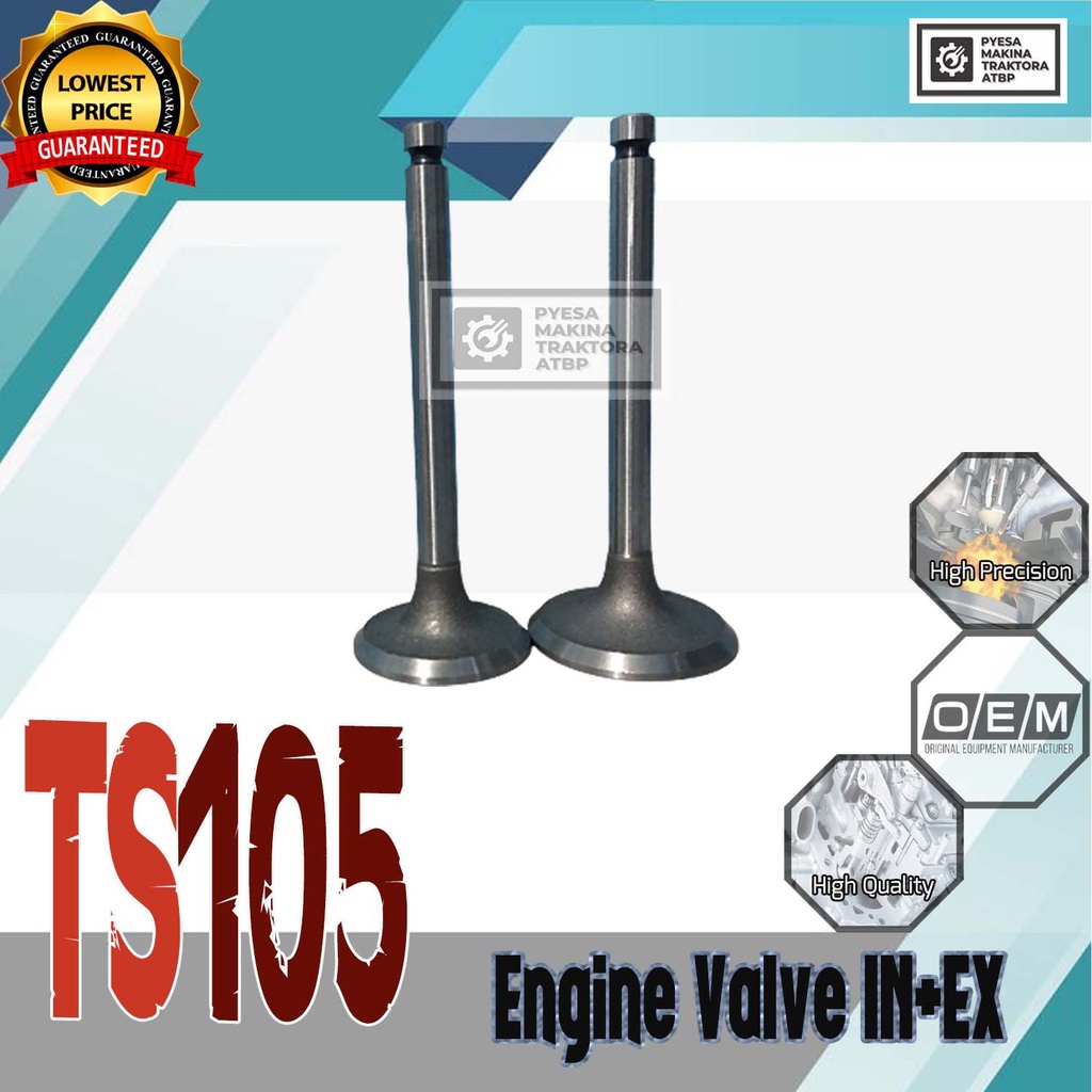 Engine Valve TS105 Yanmar Diesel Engine sold as PAIR | Shopee Philippines
