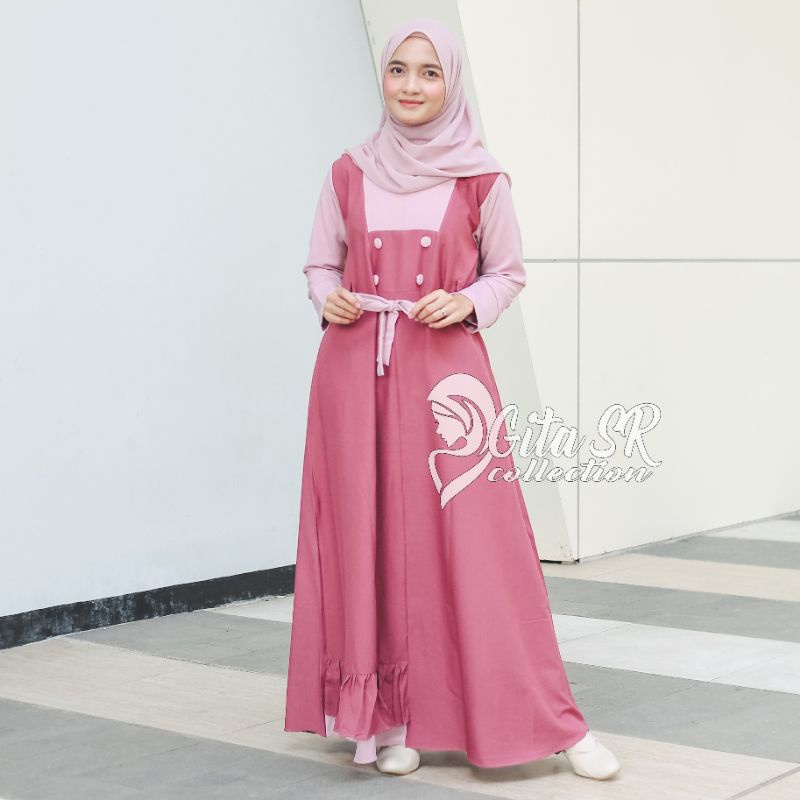 Hijan Robe malika (10 Colors) | Shopee Philippines