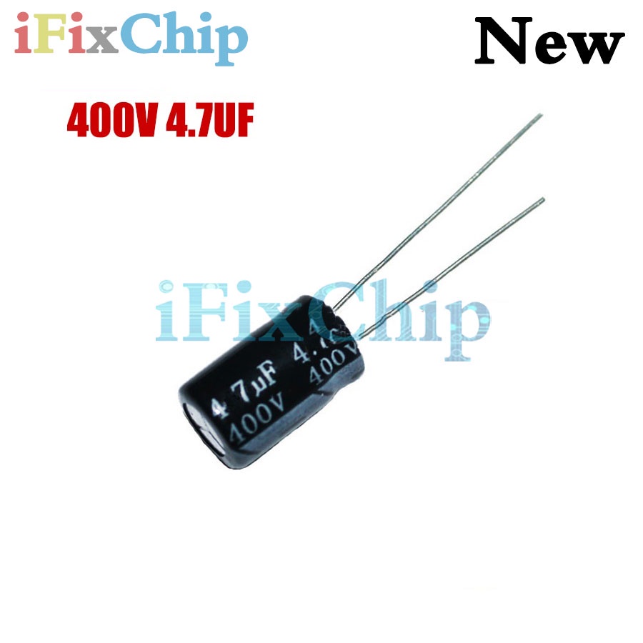 20pcs/lot Higt quality 400V4.7UF 8*12mm 4.7UF 400V 8*12 Electrolytic ...
