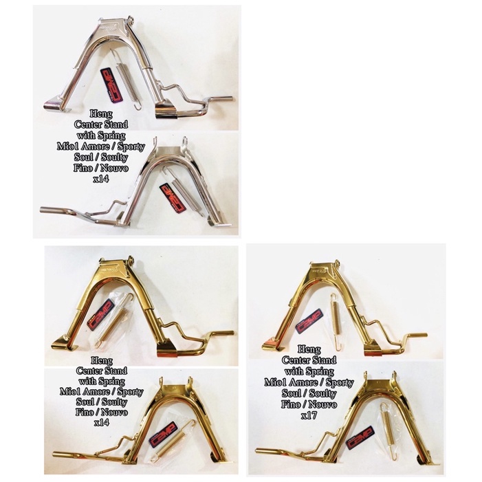 Heng Center Stand with Spring x14 x17 for Mio1 Amore Sporty Soul Souly ...