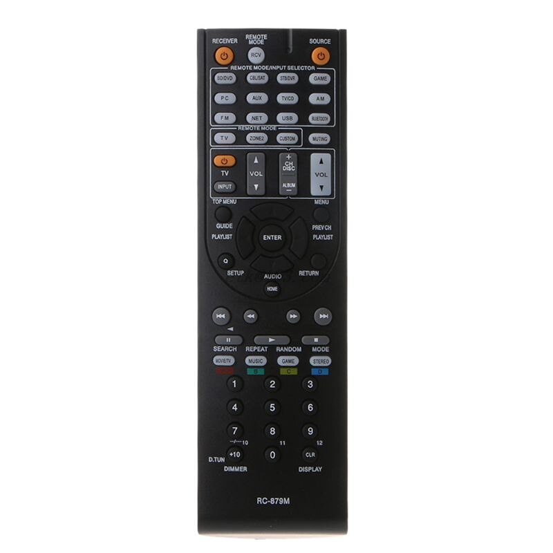 RC-879M Smart AV Receiver Remote Controller Replacement Fits For ONKYO ...