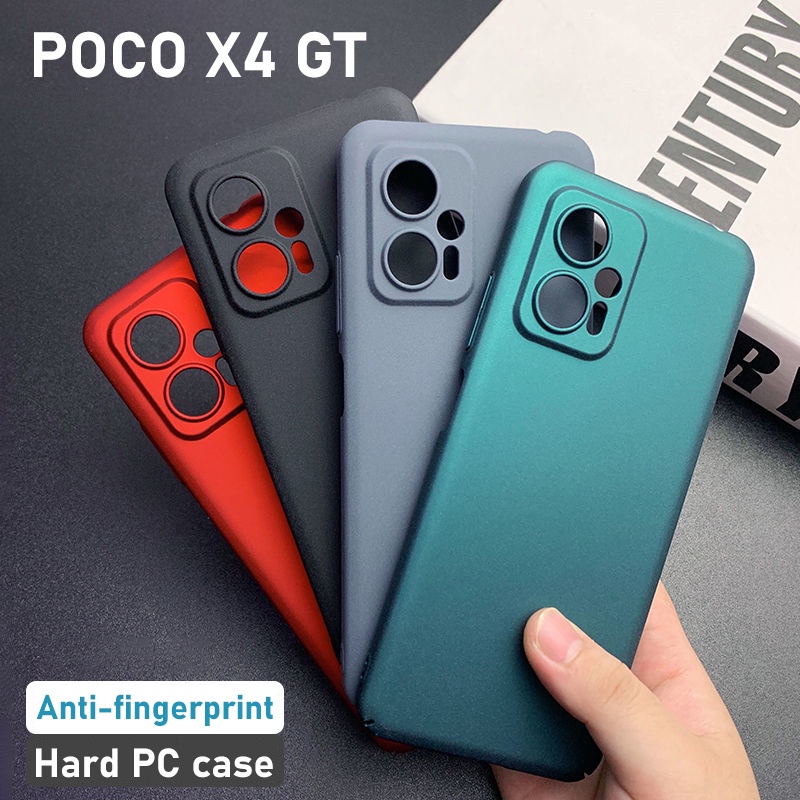 Xiaomi Poco X4 GT PocoX4GT Casing Hard PC Back Sand Slim Phone Case ...