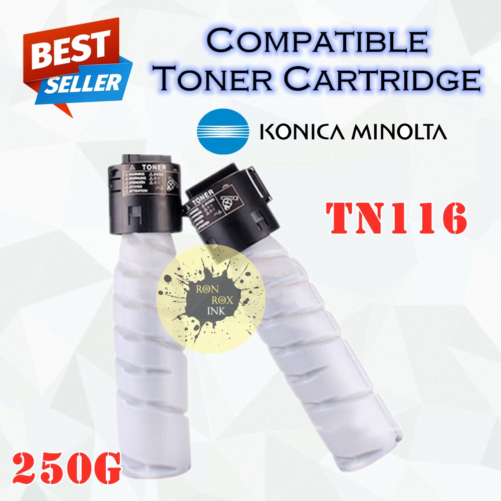 Develop Ineo 165 Toner For Konica Minolta TN117 TN116 Black Compatible for Bizhub 164 184 185 ...
