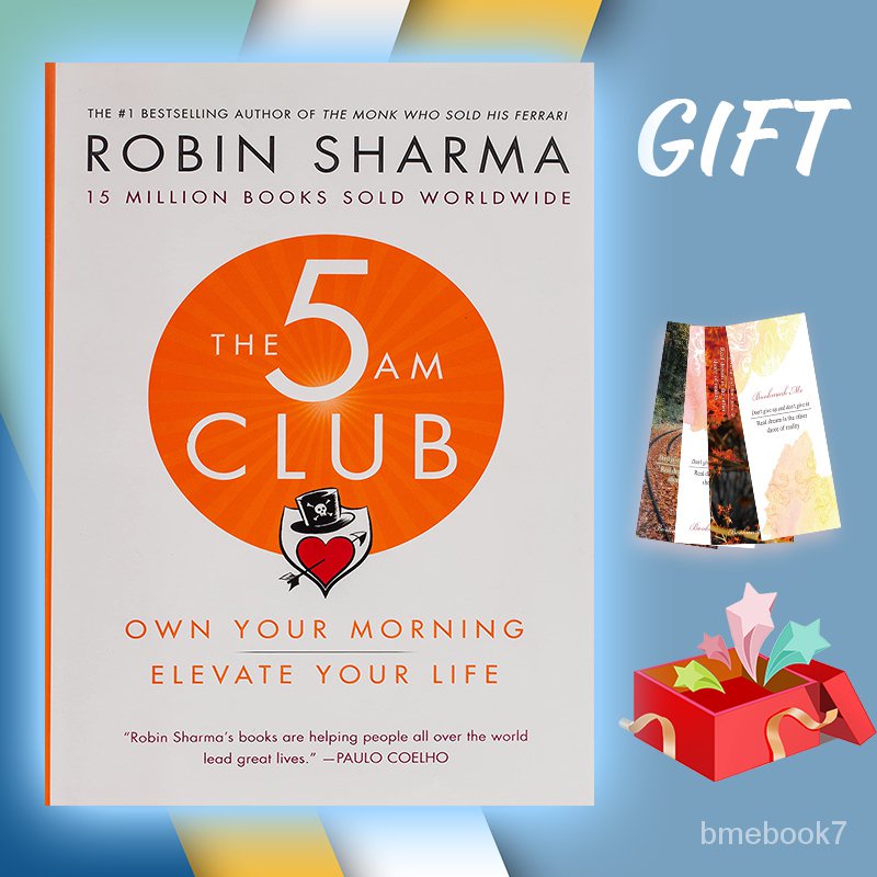 The 5 AM Club / 5AM (ORIGINAL) Own Your Morning by Robin Sharma (PB ...