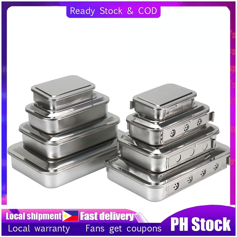 Dental Instrument Tray Organizer Holder with Lid&Handle Grip | Shopee ...