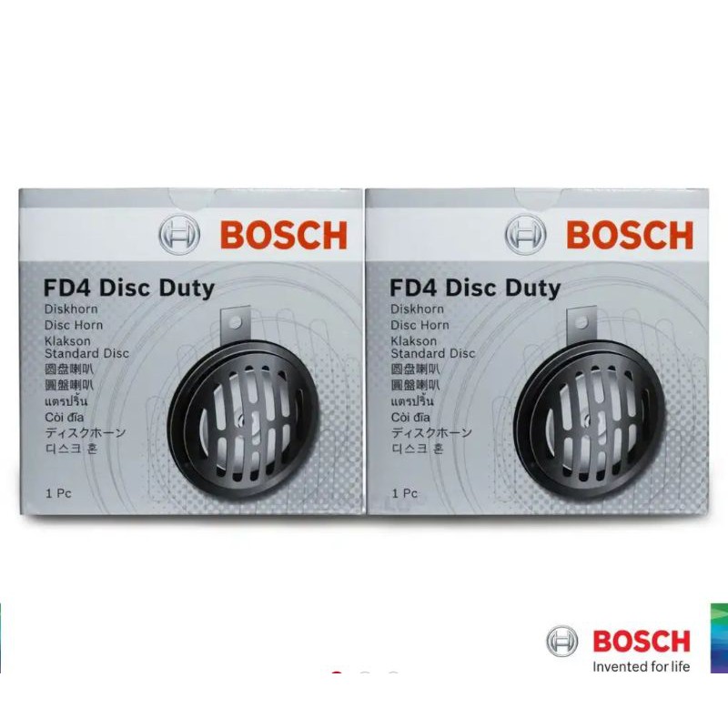 Bosch FD4 Horn 24V w/o grill (silver) | Shopee Philippines