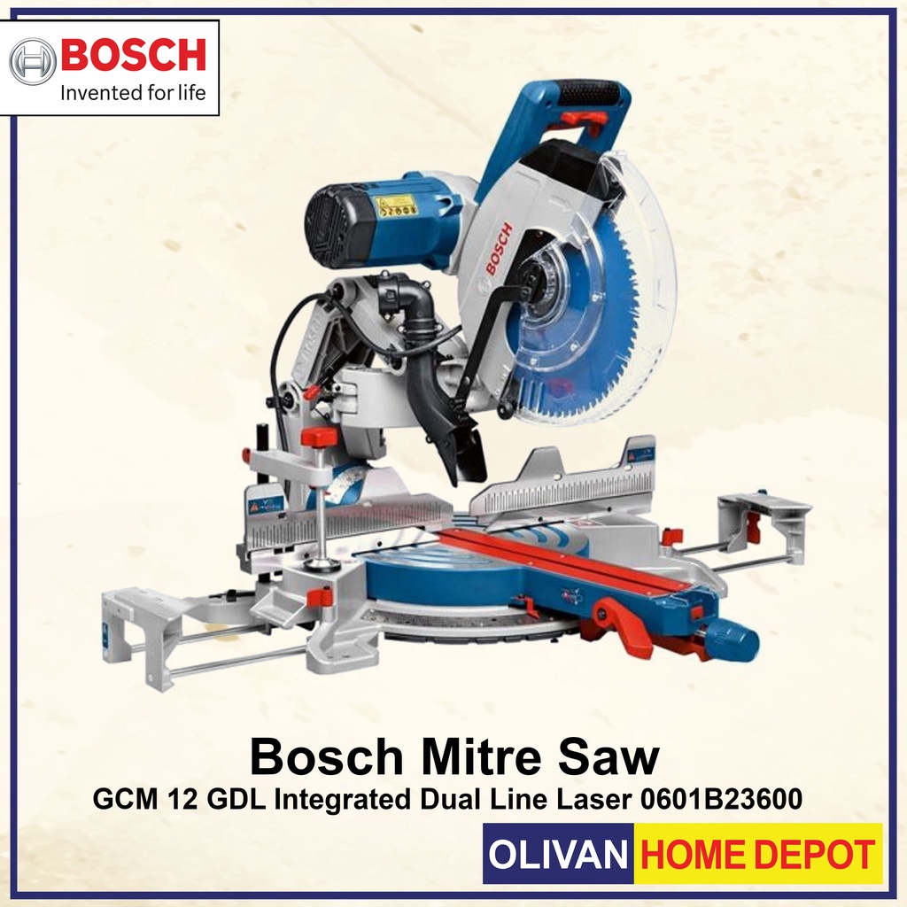 BOSCH Power Tool GCM 12 GDL Professional Heavy Duty Mitre Saw Extreme ...