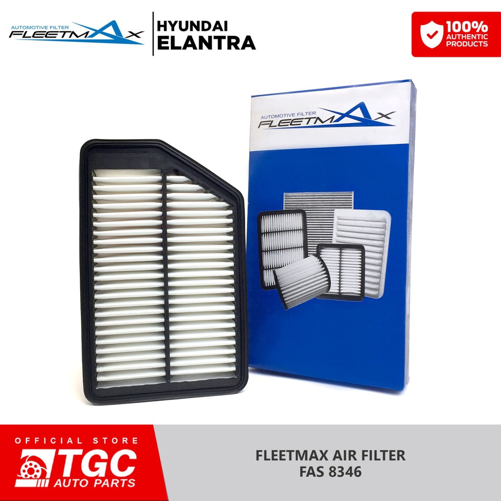 Fleetmax Air Filter / Air Cleaner Hyundai Elantra 2011 - 2015 FAS8346 ...