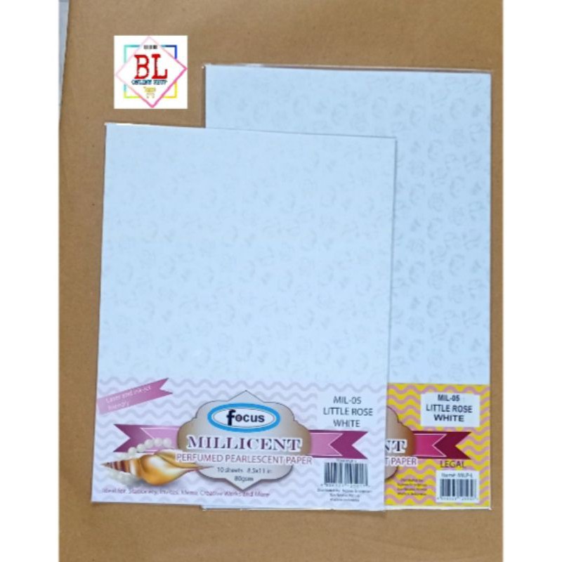 Specialty paper 80gsm short & long(10's)scented | Shopee Philippines