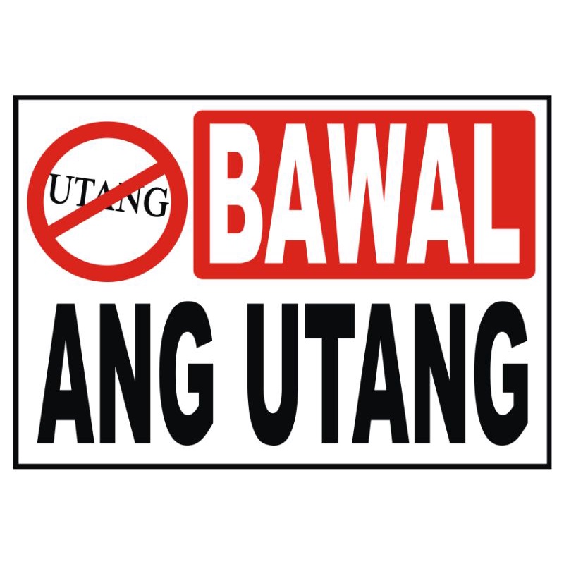 PVC PLASTIC signage for establishment A4 size ice for sale reduce reuse ...