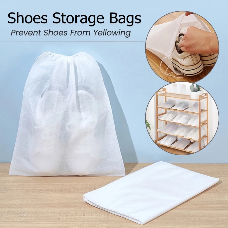 5Pcs Multipurpose Reusable Non-Woven Shoe Dust Covers Sorting ...
