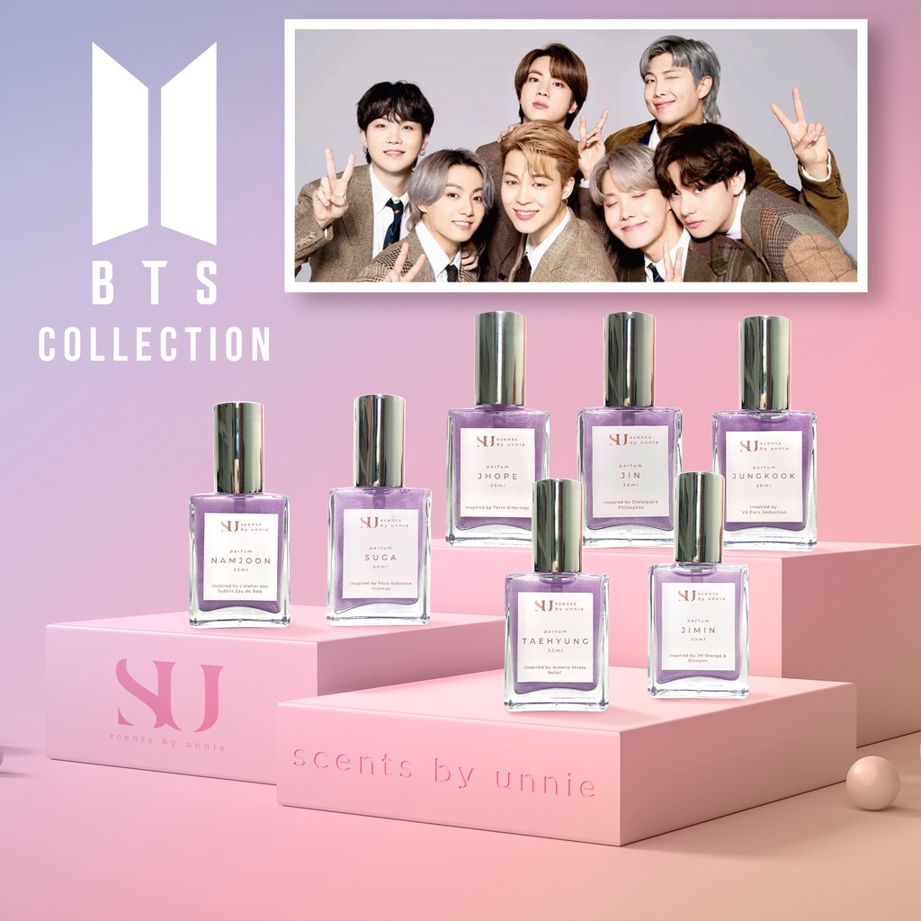 BTS Inspired Perfume by ScentsbyUnniePH - Inspired by BTS Member's ...