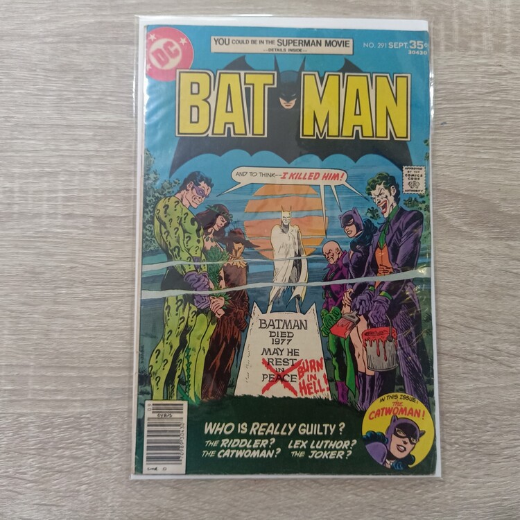 Batman #291 - VG condition key comic issue. DC comics 1977 | Shopee ...