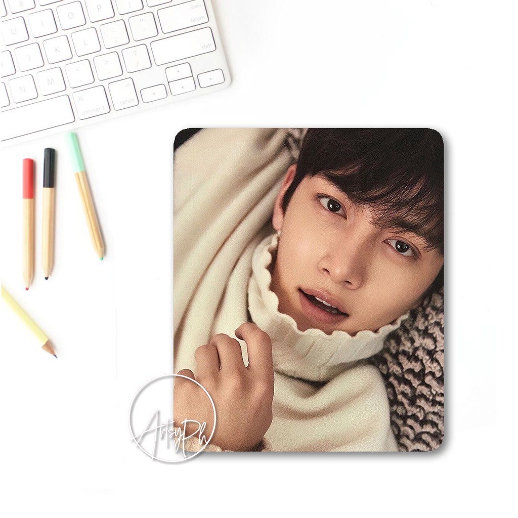 Artsy Mouse Pad (5mm Thick) - Korean Actor JI CHANG WOOK | Shopee ...