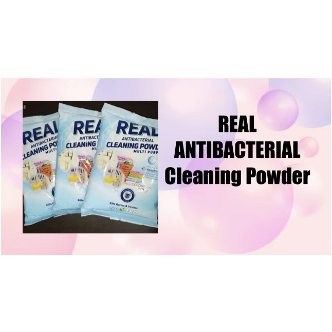 REAL ANTI - BACTERIAL CLEANING DETERGENT POWDER | Shopee Philippines