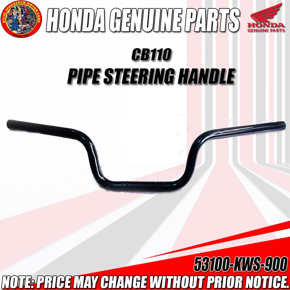 CB110 PIPE STEERING HANDLE (HPI) (Genuine: 53100-KWS-900) | Shopee ...