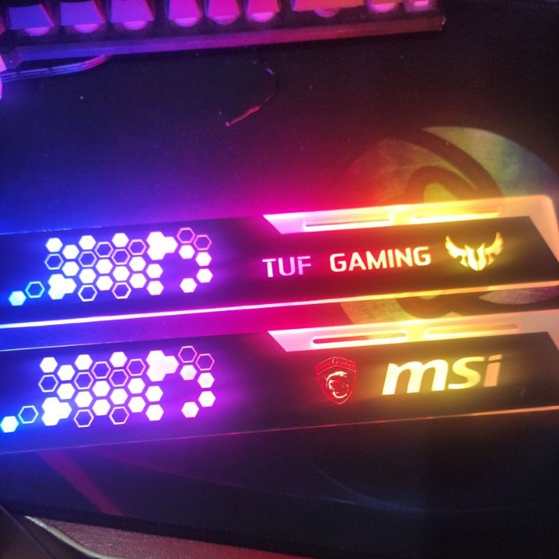 COD]TUF GAMING,MSI,ROG,AORUS RGB COMPUTER GPU BRACKET ANTI-SAG GRAPHICS ...