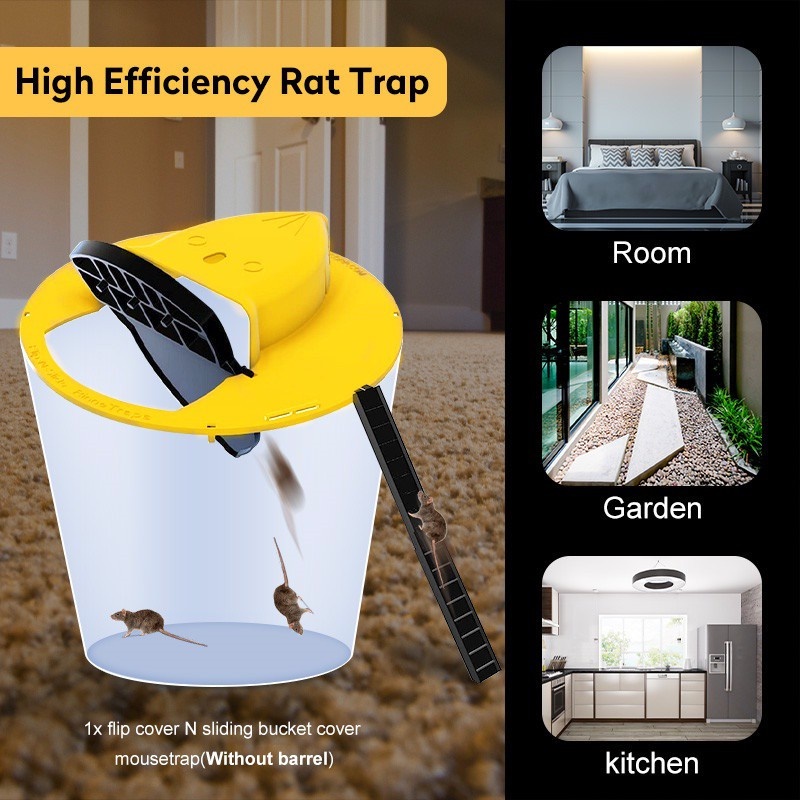 Auto Reset Mouse Trap Multiple Catch Trapping Rats Mice Mousetrap ...