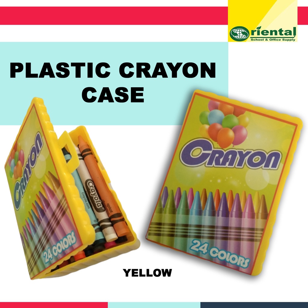Plastic Crayon Case 24's - Protect your Crayons from Breakage Box ...