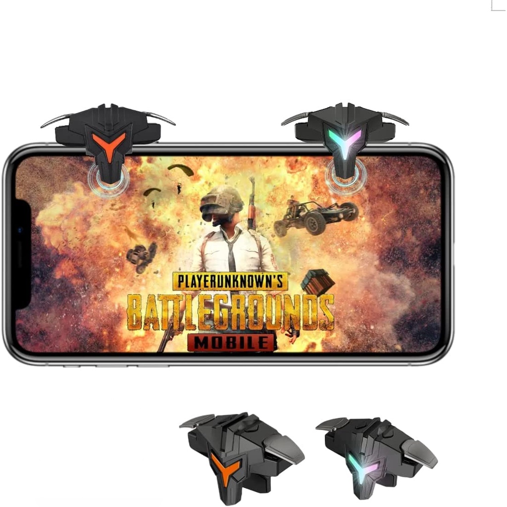 Mobile Gaming Triggers For Iphoneandroid Shooter Sensitive Controller Joysticks Aim And Fire 6137