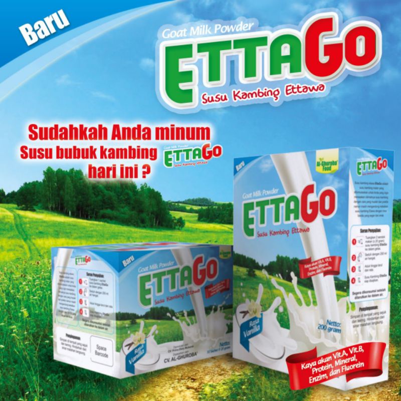 Etawa Goat Milk ETTAGO | Shopee Philippines
