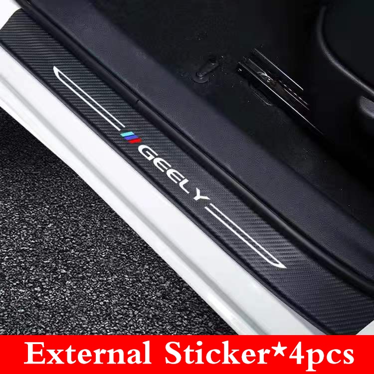 Geely Okavango Accessories Car Threshold Door Step Sticker Bumper ...