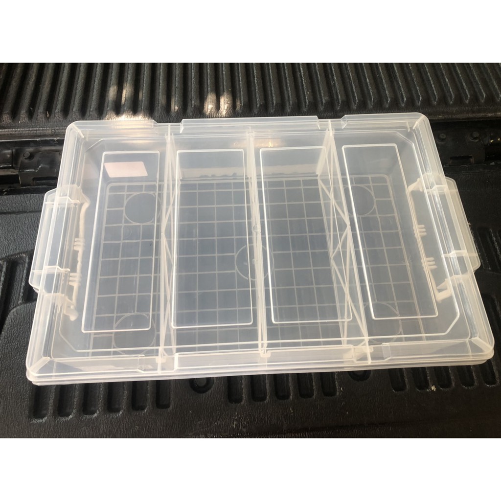 4-Compartment Storage Box 4-Compartment 4-Compartment 4 Large ...