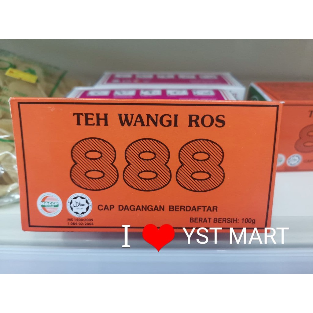 888 Ros Fragrance Tea 100g | Shopee Philippines