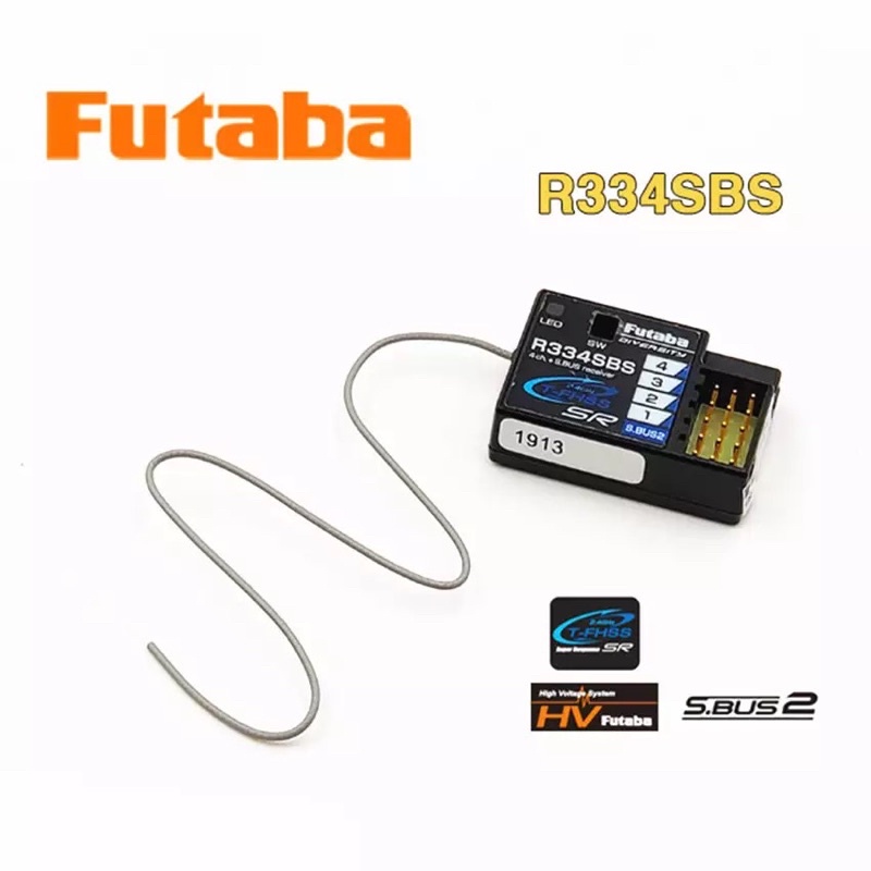 Futaba R334SBS S.Bus2 T-FHSS SR HV Receiver (Bulk Pack) | Shopee ...