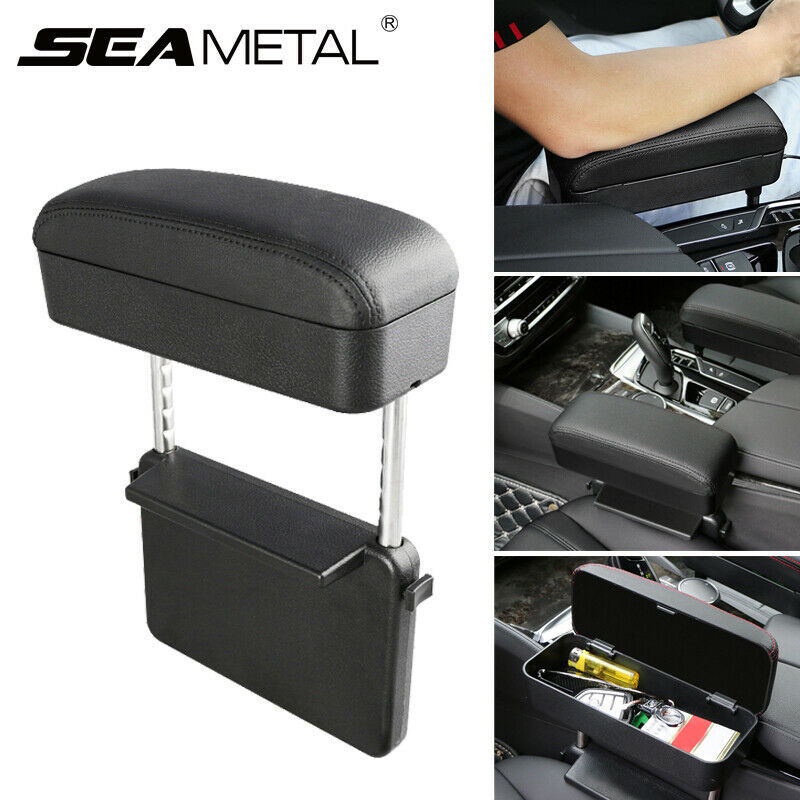 SEAMETAL Car Armrest Box Elbow Support Adjustable Car Center Console ...