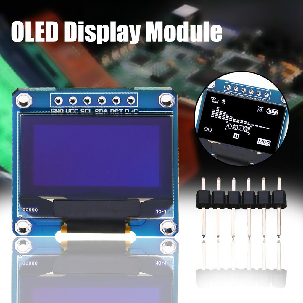 Tiger New 0.96" 128X64 OLED I2C IIC Serial LCD LED SSD Arduino Display ...
