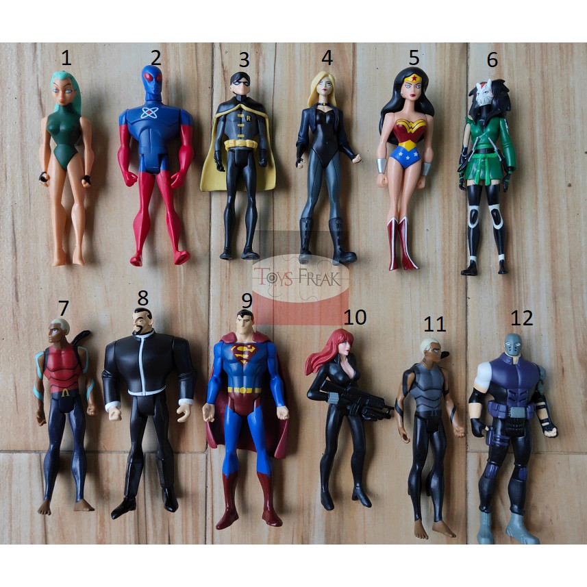 JLU Action Figure - Justice League Unlimited Anime Series | Shopee ...