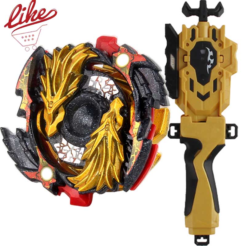 Laike Beyblade Burst B-00 Lost Longinus Gold Dragon B00 with Launcher ...