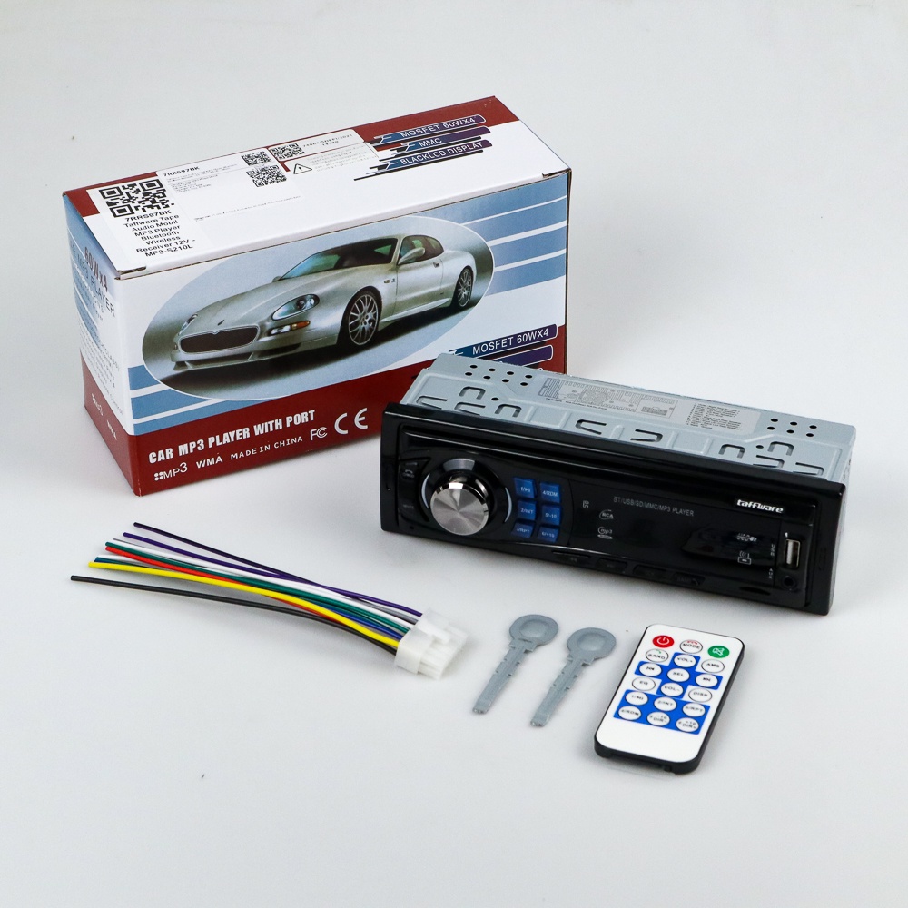 Car Audio Tape MP3 Player Bluetooth Wireless Receiver 12V | Shopee ...